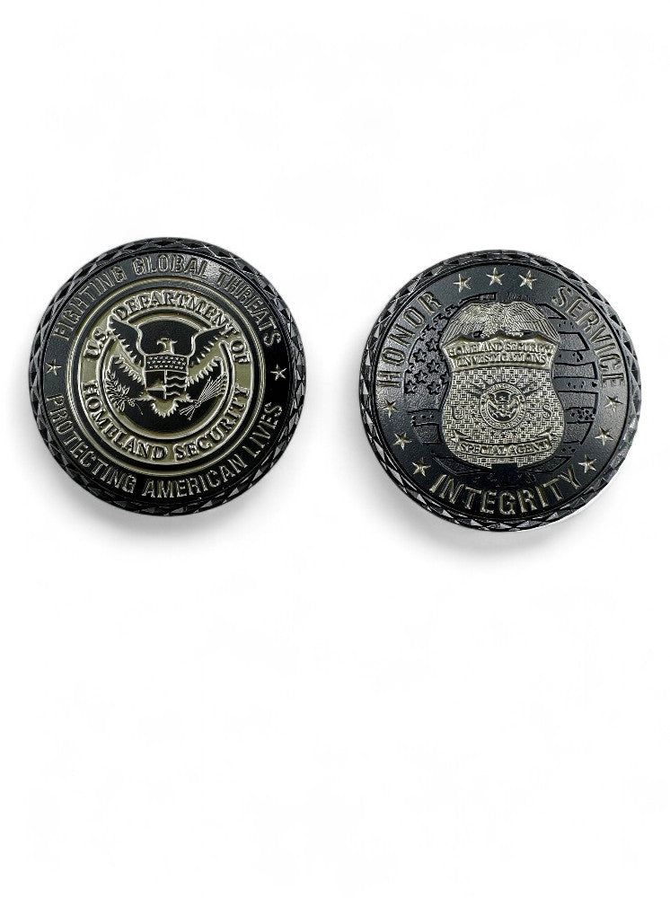 HSI CHALLENGE COIN – Sally's Cop Shop