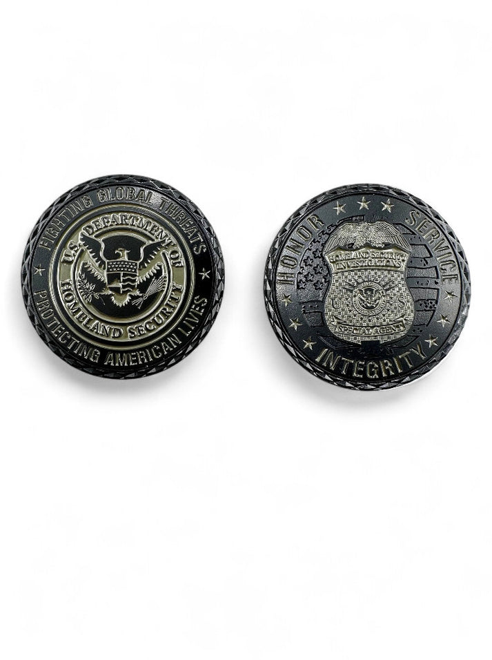 HSI CHALLENGE COIN – Sally's Cop Shop