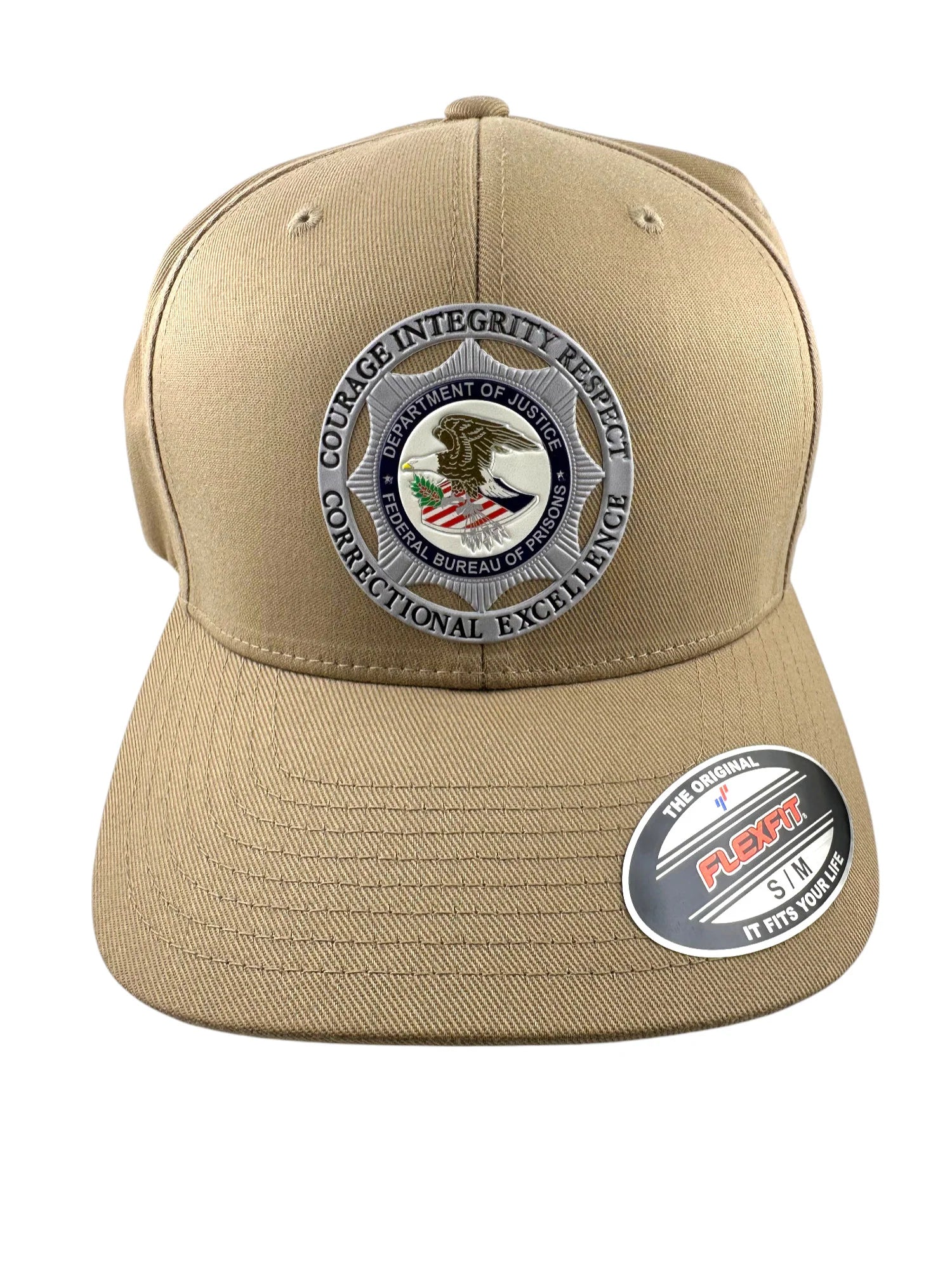 BOP NEW BADGE FLEXFIT HAT – Sally's Cop Shop