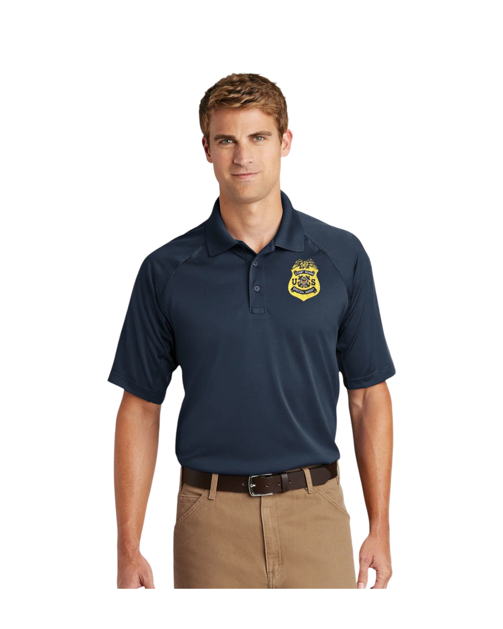 MEN'S CGIS S/A BADGE TACTICAL POLO-CS410 – Sally's Cop Shop