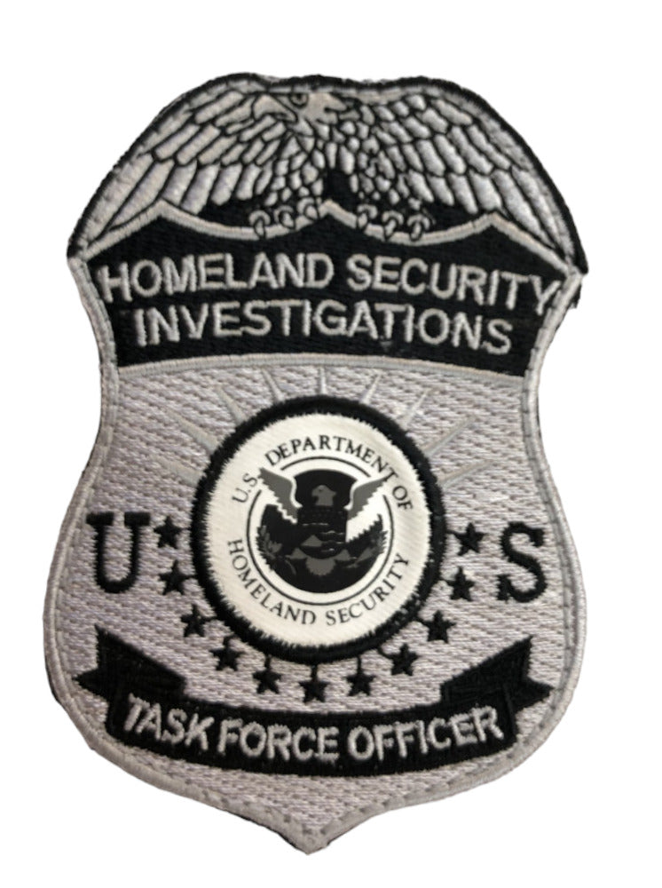 HSI TASK FORCE OFFICER PATCH SET – Sally's Cop Shop