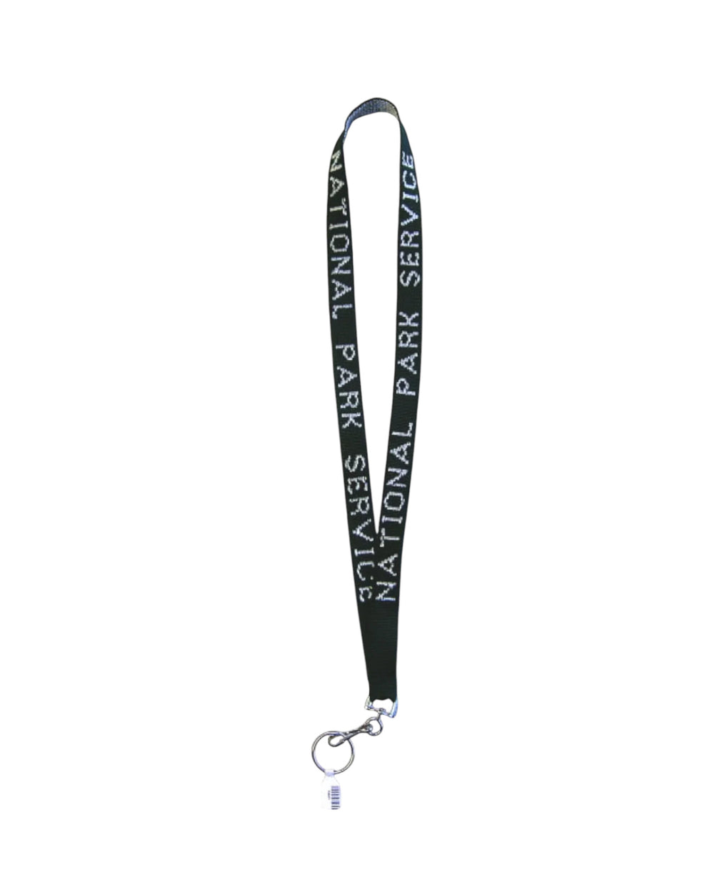 NPS LANYARD DARK FOREST GREEN WITH SILVER GREY LETTERING – Sally's Cop Shop