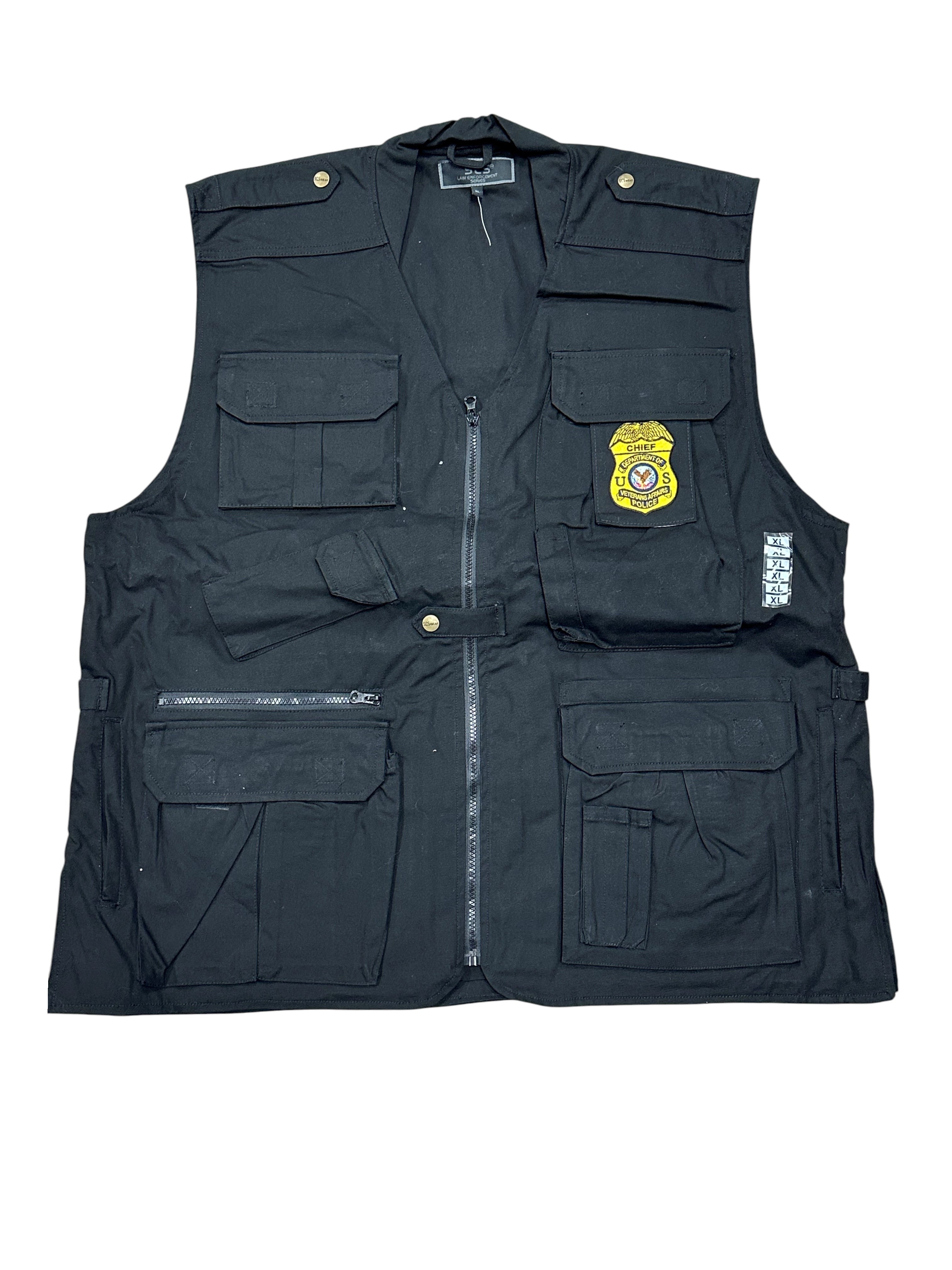 CLEARANCE: SCS TACTICAL VEST-BLACK – Sally's Cop Shop