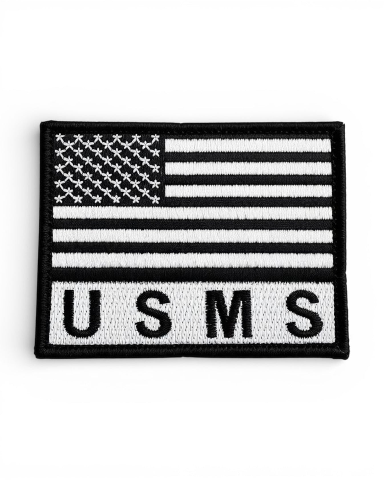 USMS FLAG PATCH BLACK/GREY – Sally's Cop Shop