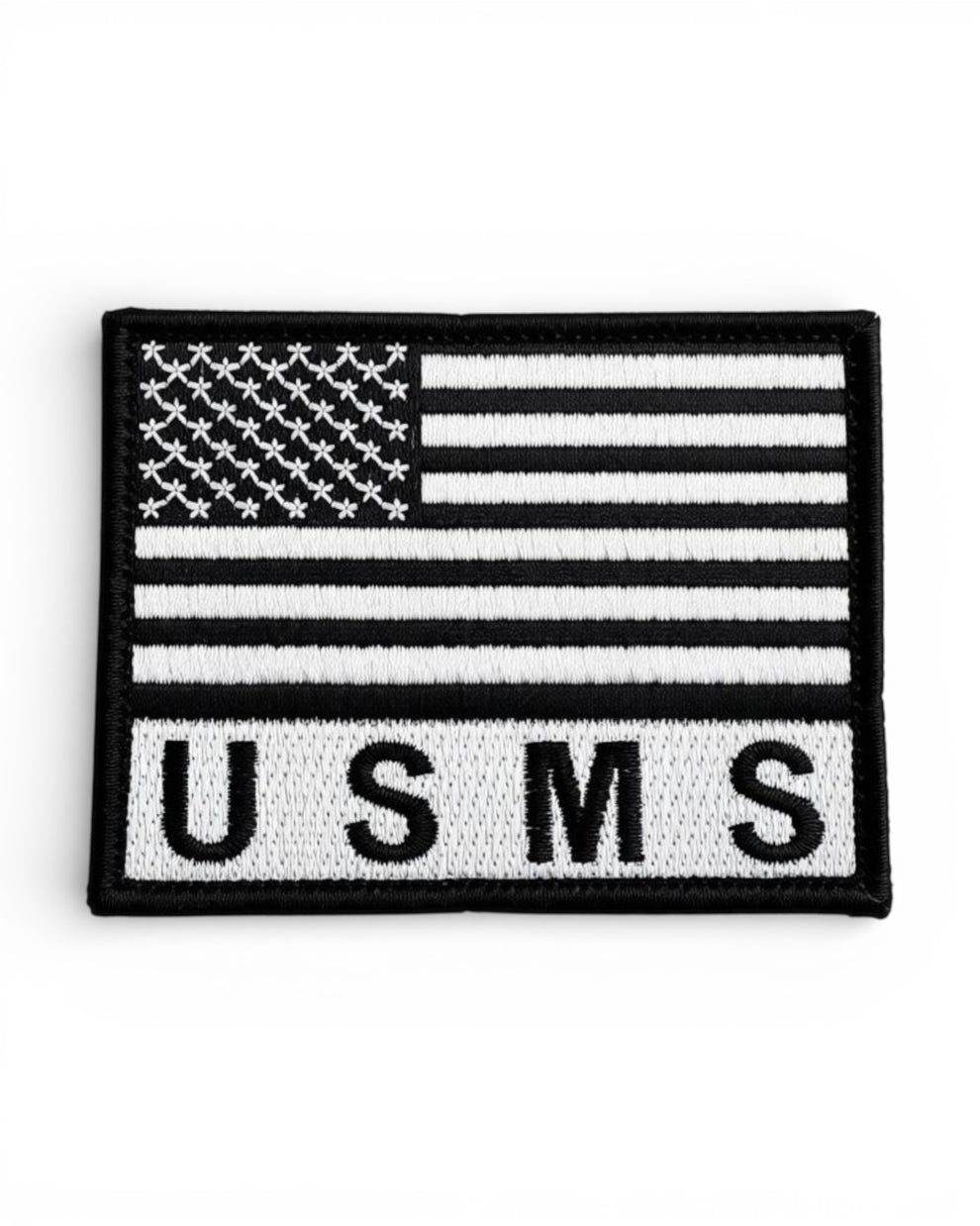 USMS FLAG PATCH BLACK/GREY – Sally's Cop Shop