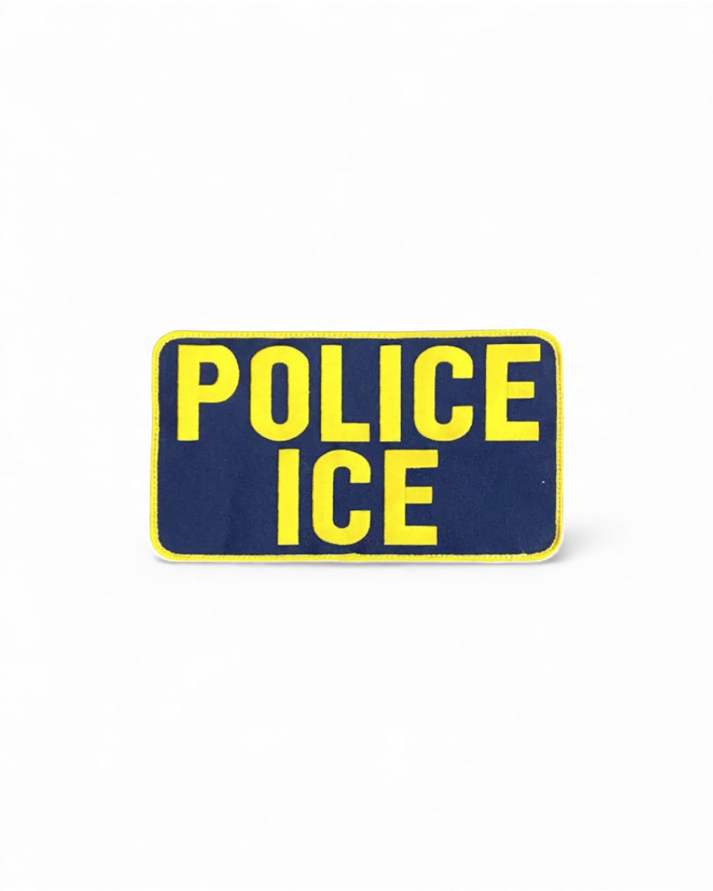 CLEARANCE POLICE ICE VEST PATCH 9X5 – Sally's Cop Shop