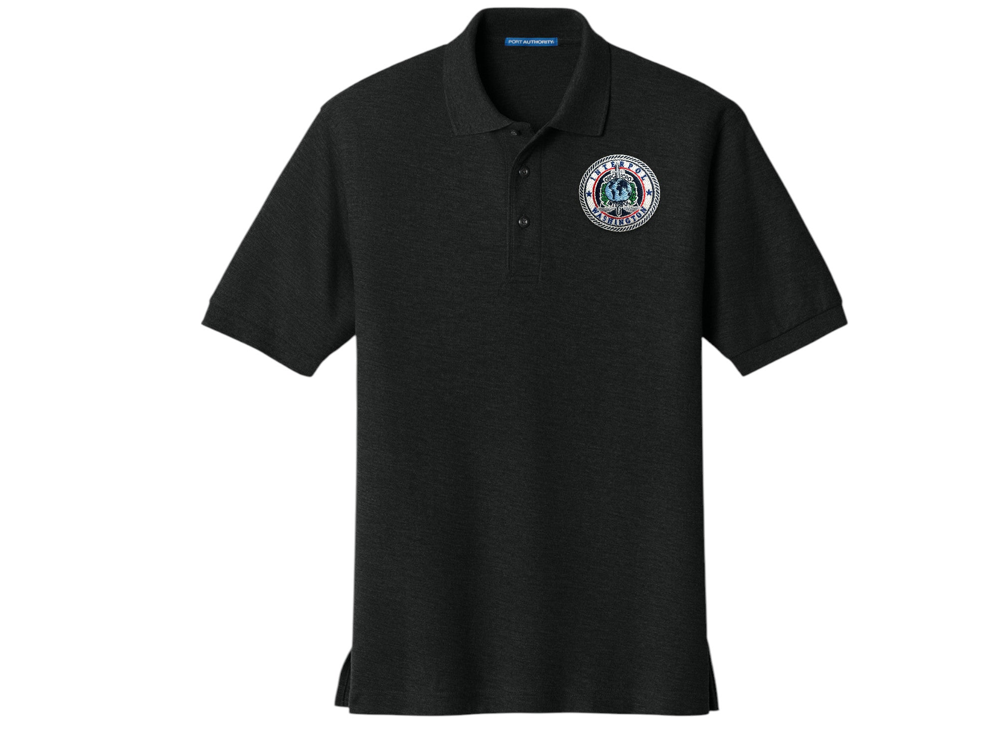 MEN'S EMBROIDERED INTERPOL WASHINGTON POLO-K500 – Sally's Cop Shop