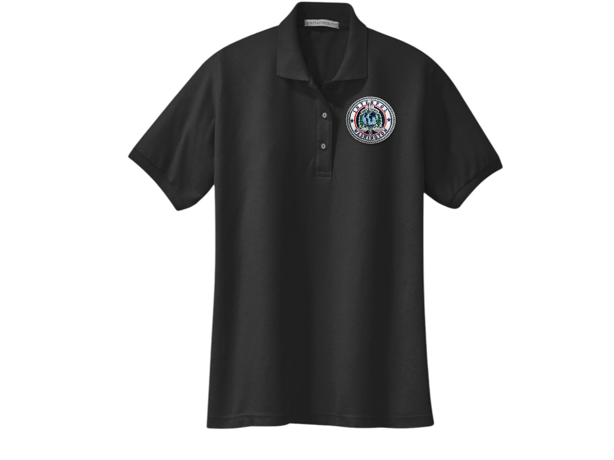 WOMEN'S EMBROIDERED INTERPOL WASHINGTON POLO-L500 – Sally's Cop Shop