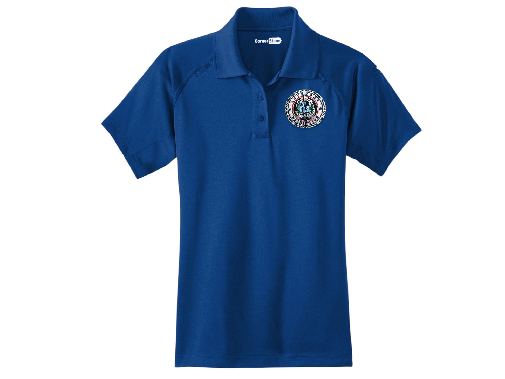 WOMEN'S EMBROIDERED INTERPOL WASHINGTON POLO-CS411 – Sally's Cop Shop