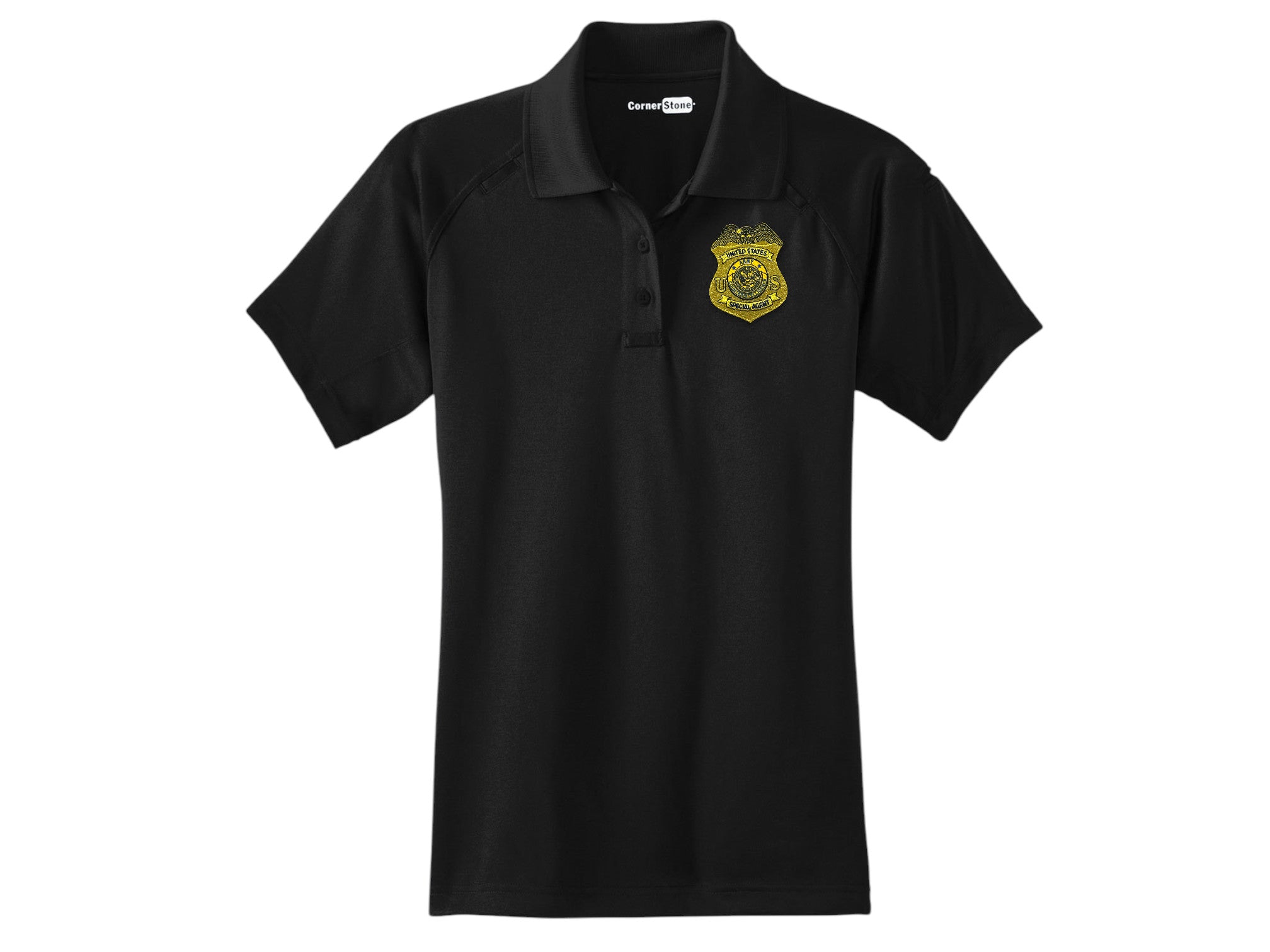 WOMEN'S ARMY CI SPECIAL AGENT BADGE TACTICAL POLO-CS411 – Sally's Cop Shop