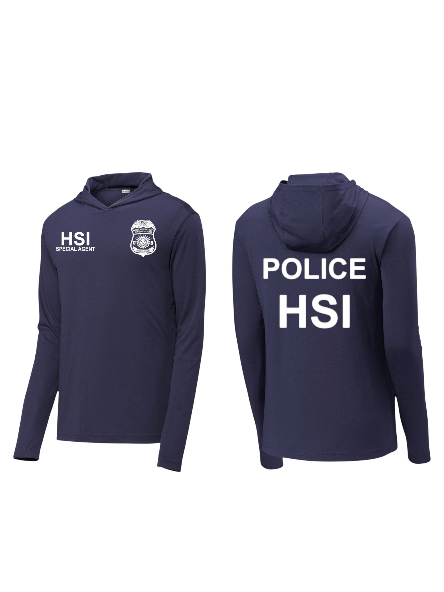 HSI SPECIAL AGENT RAID WICKING HOODED PULLOVER-ST358 – Sally's Cop Shop