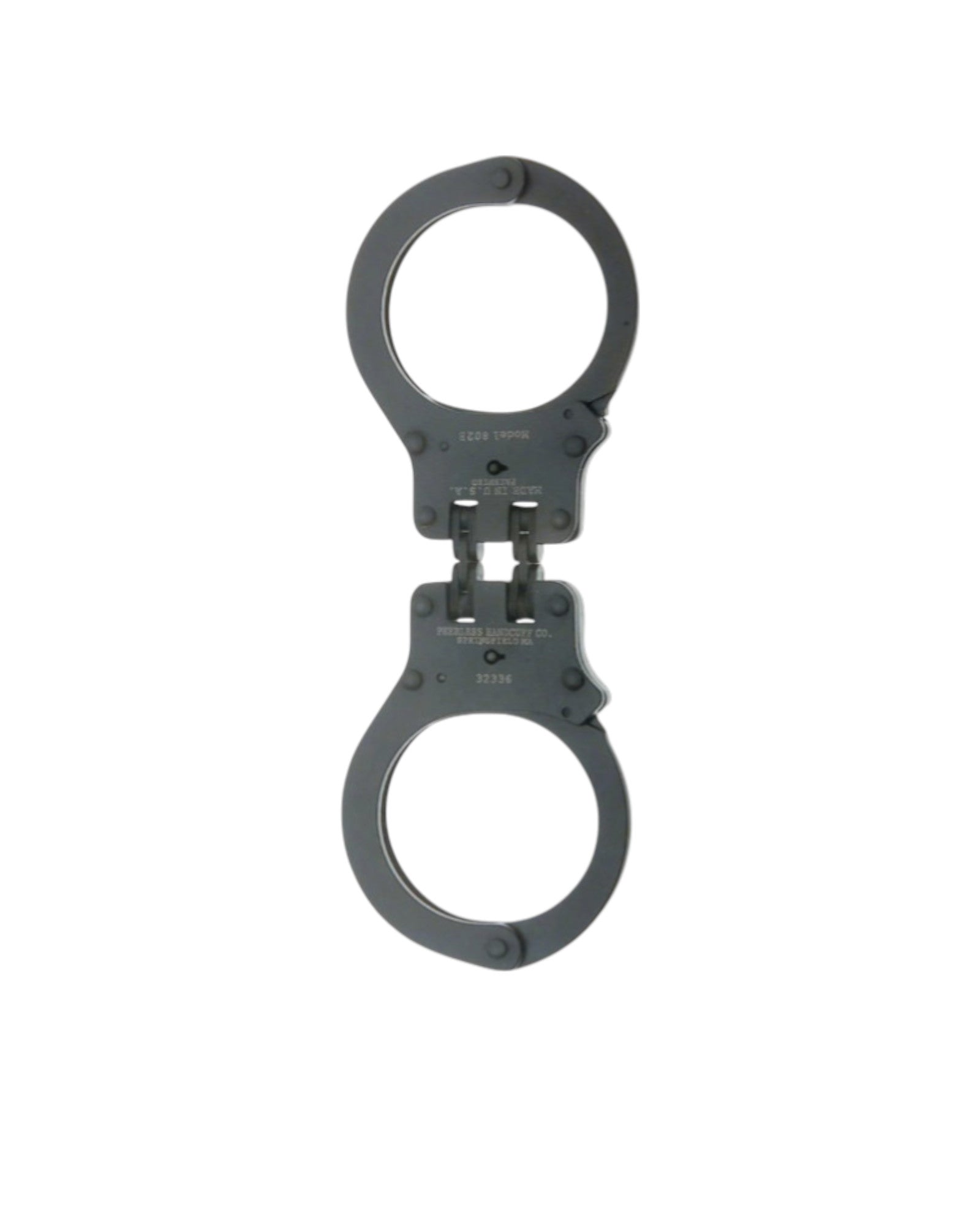 PEERLESS BLACK OXIDE FINISH HINGED HANDCUFFS-802C – Sally's Cop Shop