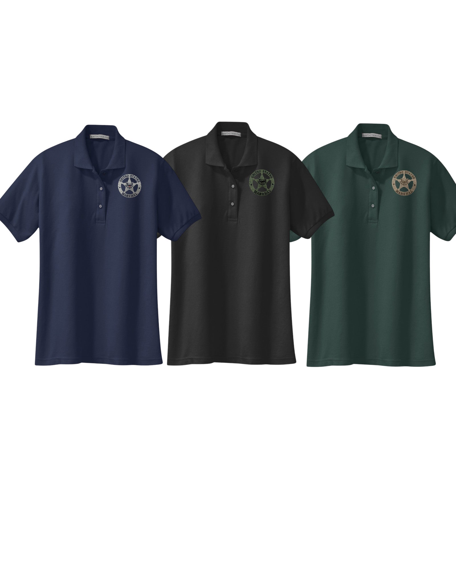 WOMEN'S USMS STAR PORT AUTHORITY POLO- L500 – Sally's Cop Shop