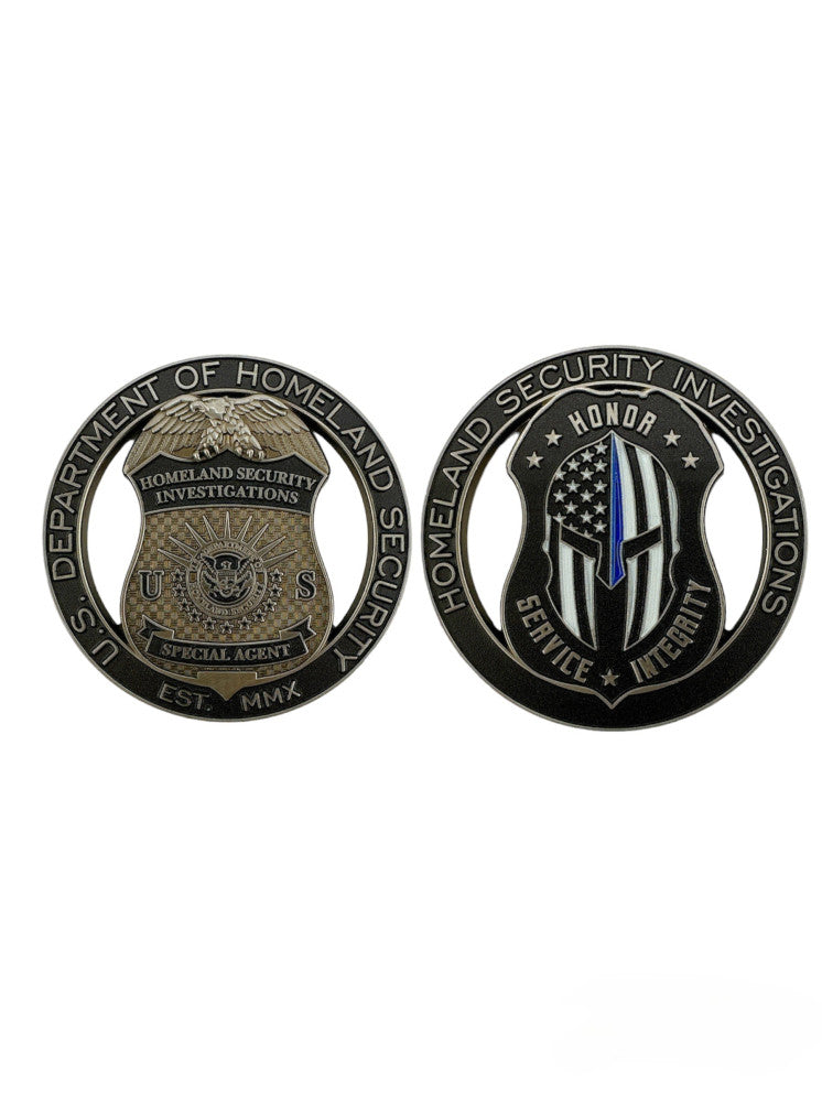 HSI CHALLENGE COIN – Sally's Cop Shop
