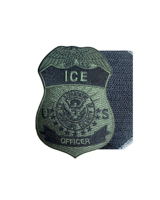 ICE OFFICER BADGE PATCH – Sally's Cop Shop