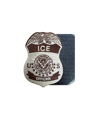 ICE OFFICER BADGE PATCH – Sally's Cop Shop