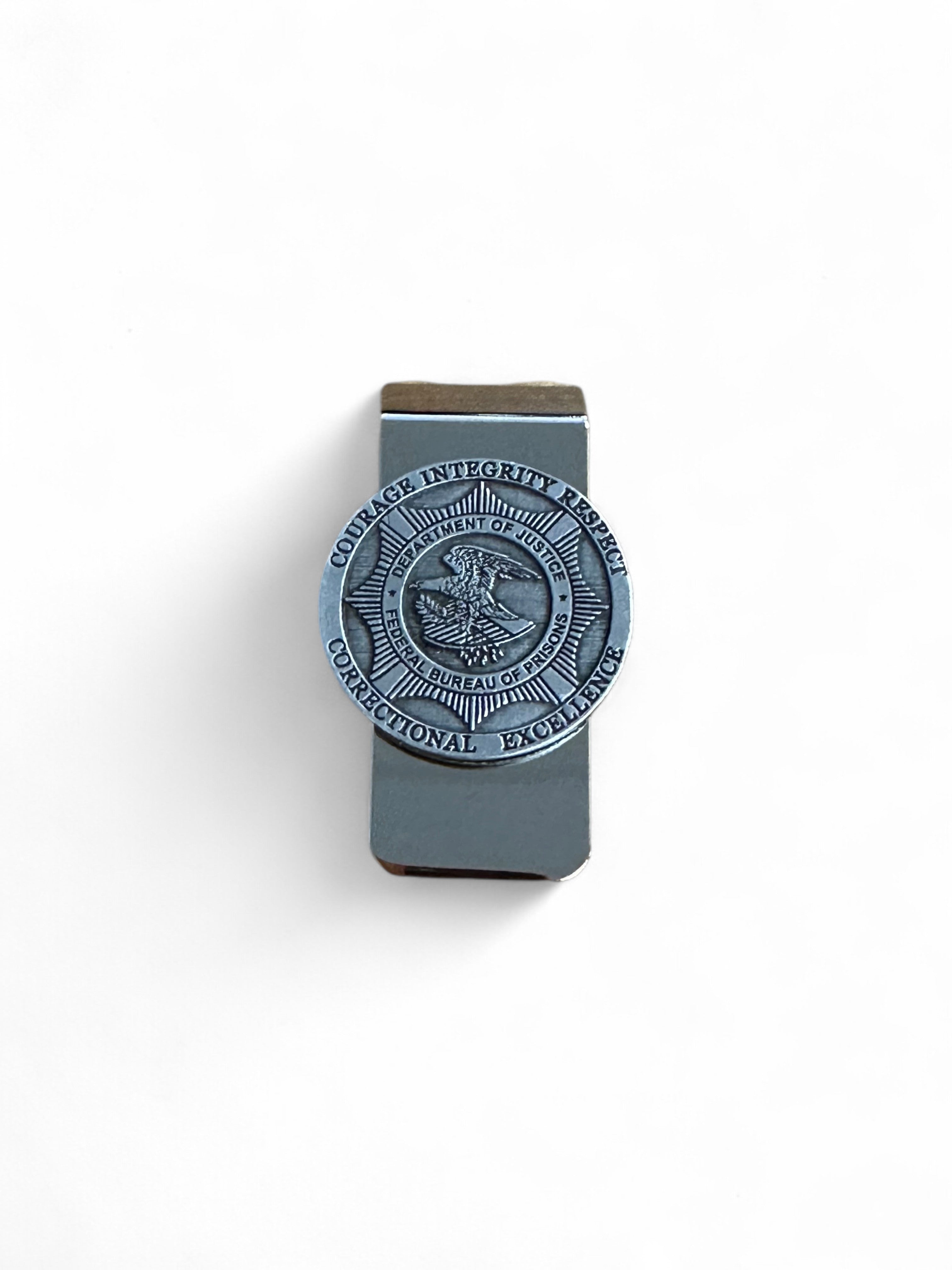 BOP BADGE MONEY CLIP – Sally's Cop Shop