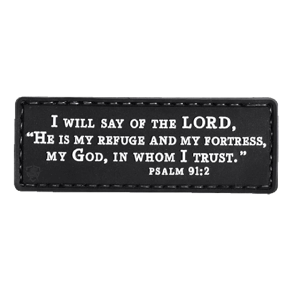 PSALM 91:2 MORAL PATCH – Sally's Cop Shop