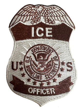 ICE OFFICER BADGE PATCH – Sally's Cop Shop