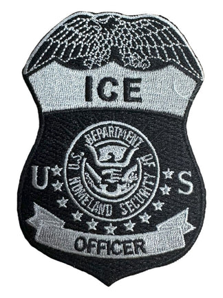 ICE OFFICER BADGE PATCH – Sally's Cop Shop