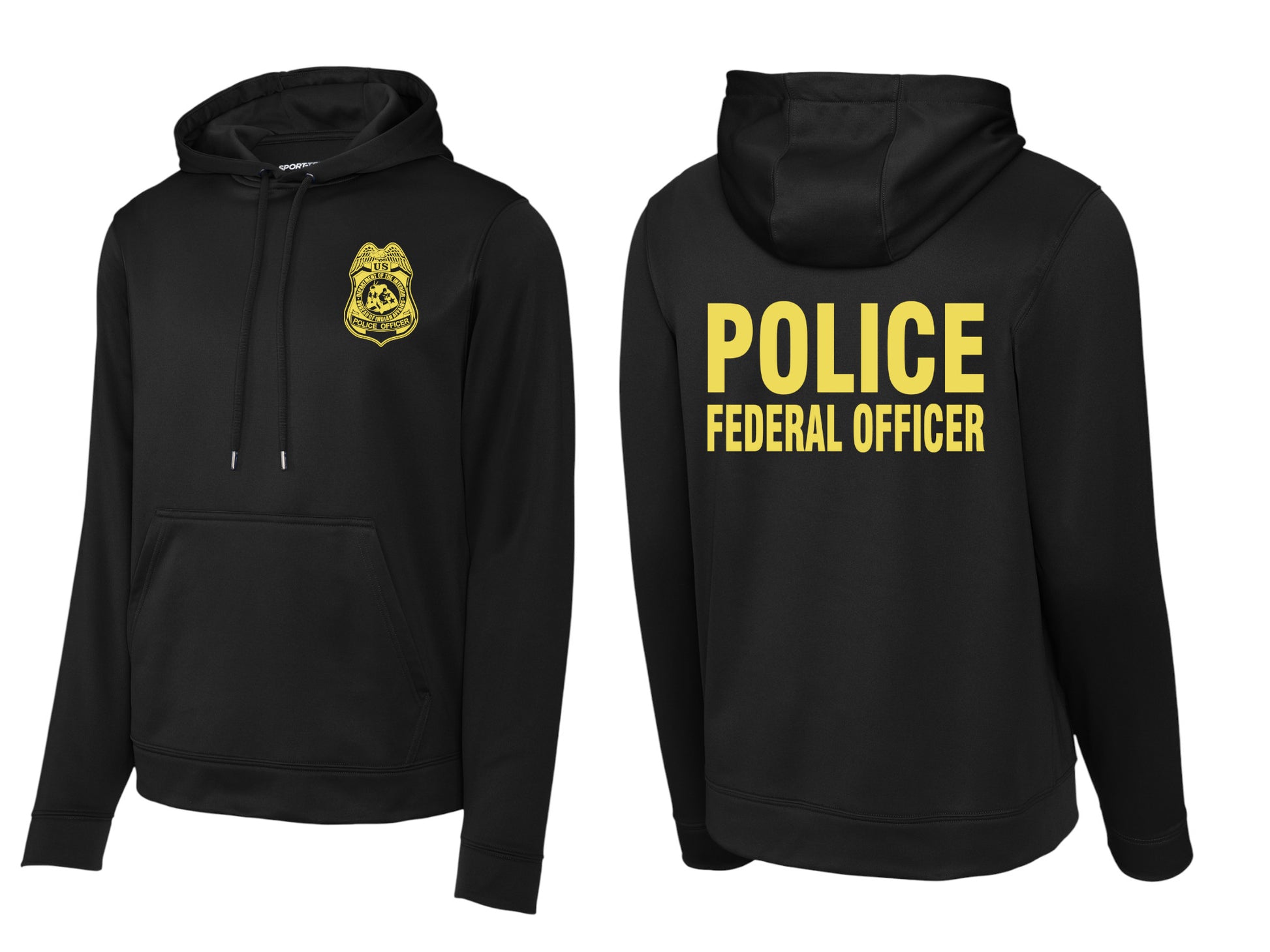 BIA POLICE OFFICER RAID WICKING HOODIE-F244 – Sally's Cop Shop