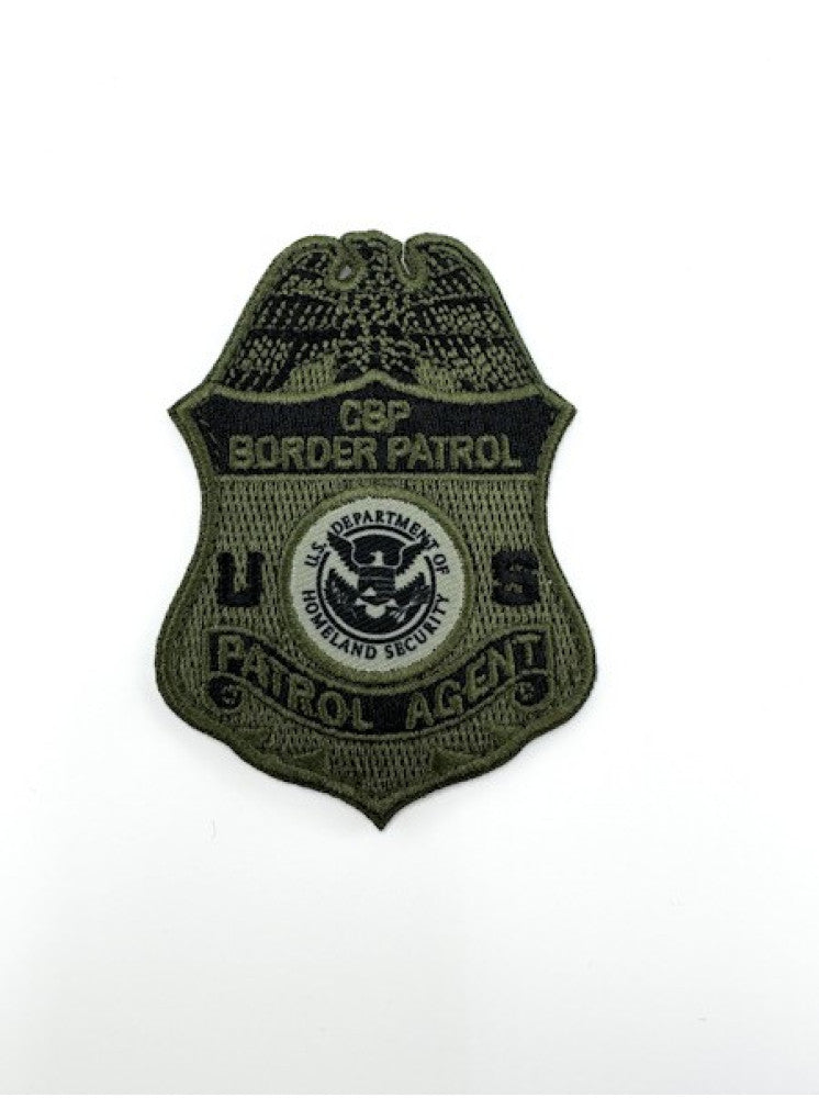 CBP PATROL AGENT BADGE PATCH-OD GREEN – Sally's Cop Shop