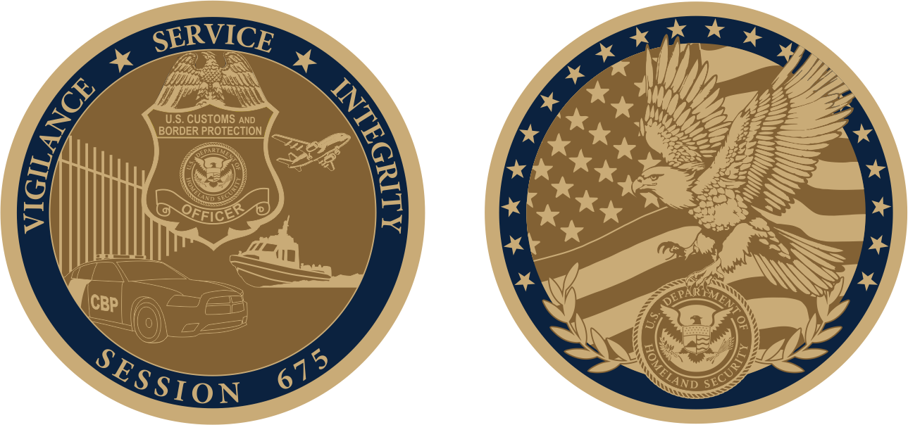 CLASS COIN: CBP 675 – Sally's Cop Shop