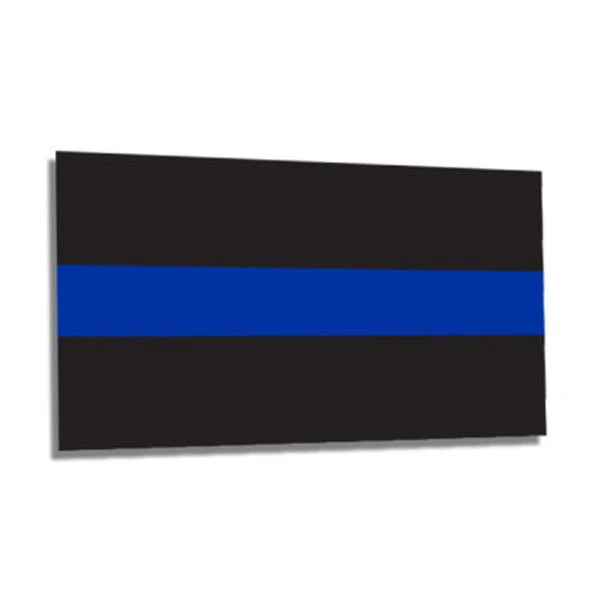 THIN BLUE LINE STICKER 2.5X4.5 – Sally's Cop Shop