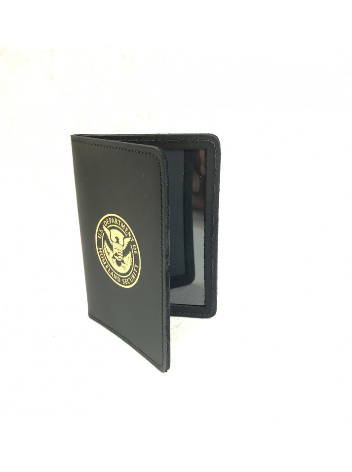 CREDENTIAL CASE WITH GOLD DHS IMPRINT – Sally's Cop Shop