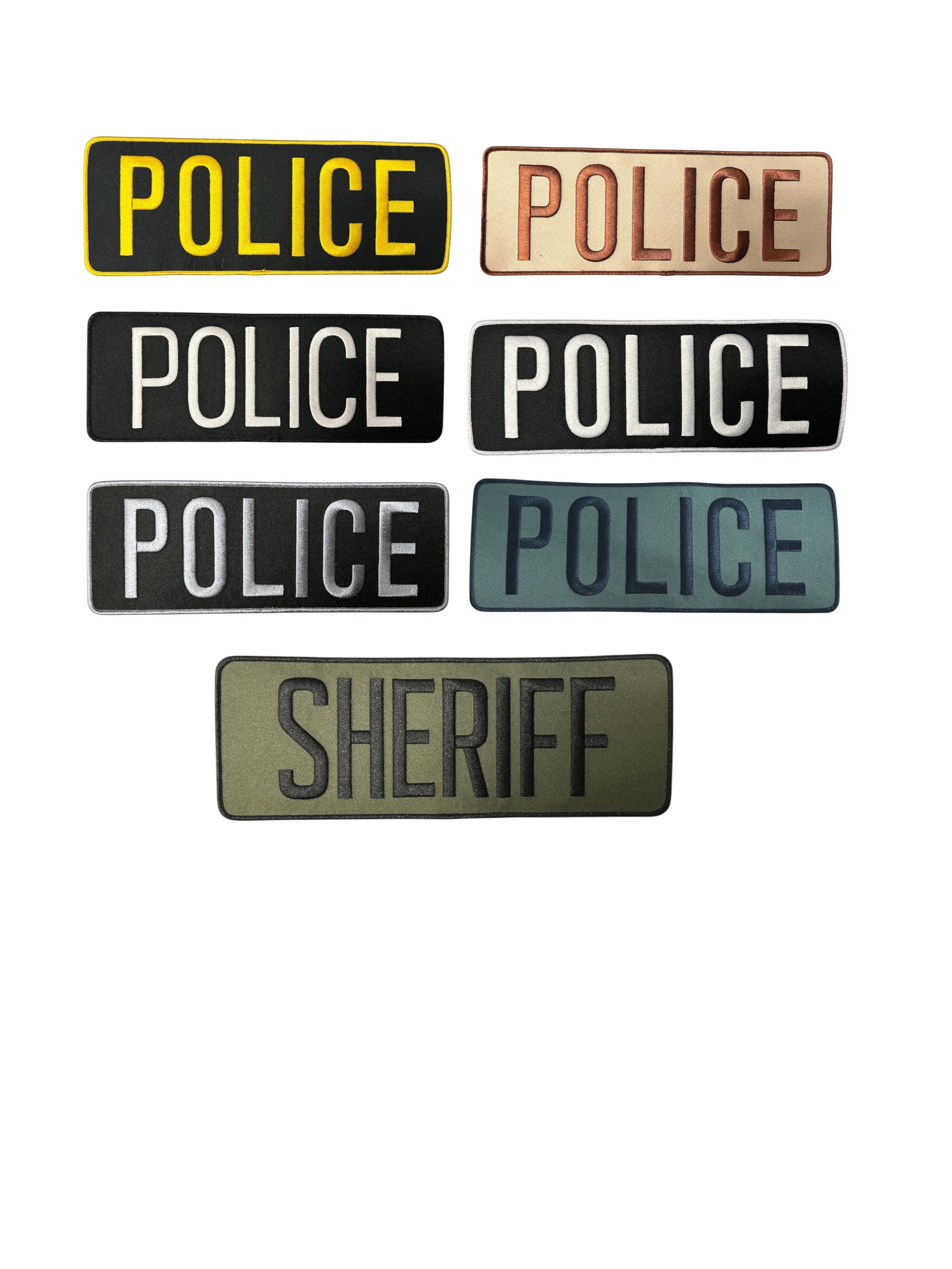 PANEL/VEST PATCHES – Sally's Cop Shop