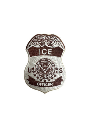 ICE OFFICER BADGE PATCH – Sally's Cop Shop