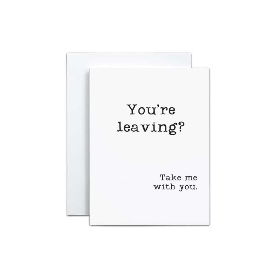 TAKE ME WITH YOU CARD – Sally's Cop Shop
