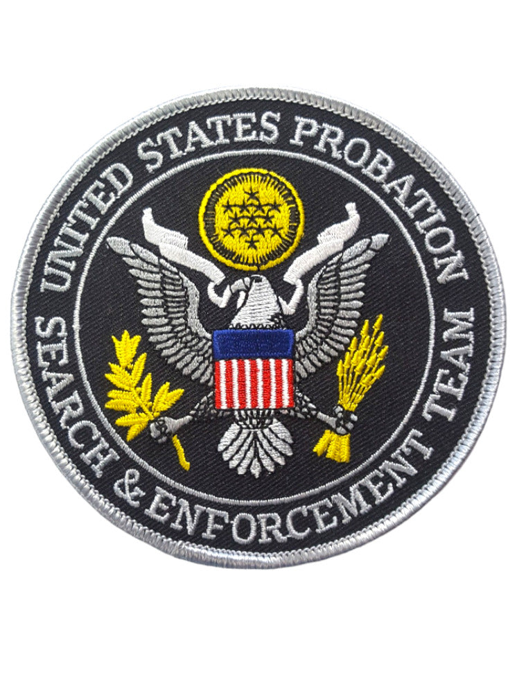 US PROBATION SEARCH & ENFORCEMENT TEAM PATCH – Sally's Cop Shop