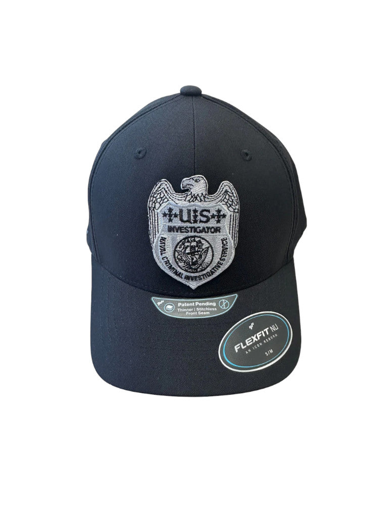 NCIS INVESTIGATOR GREY BADGE FLEXFIT HAT – Sally's Cop Shop