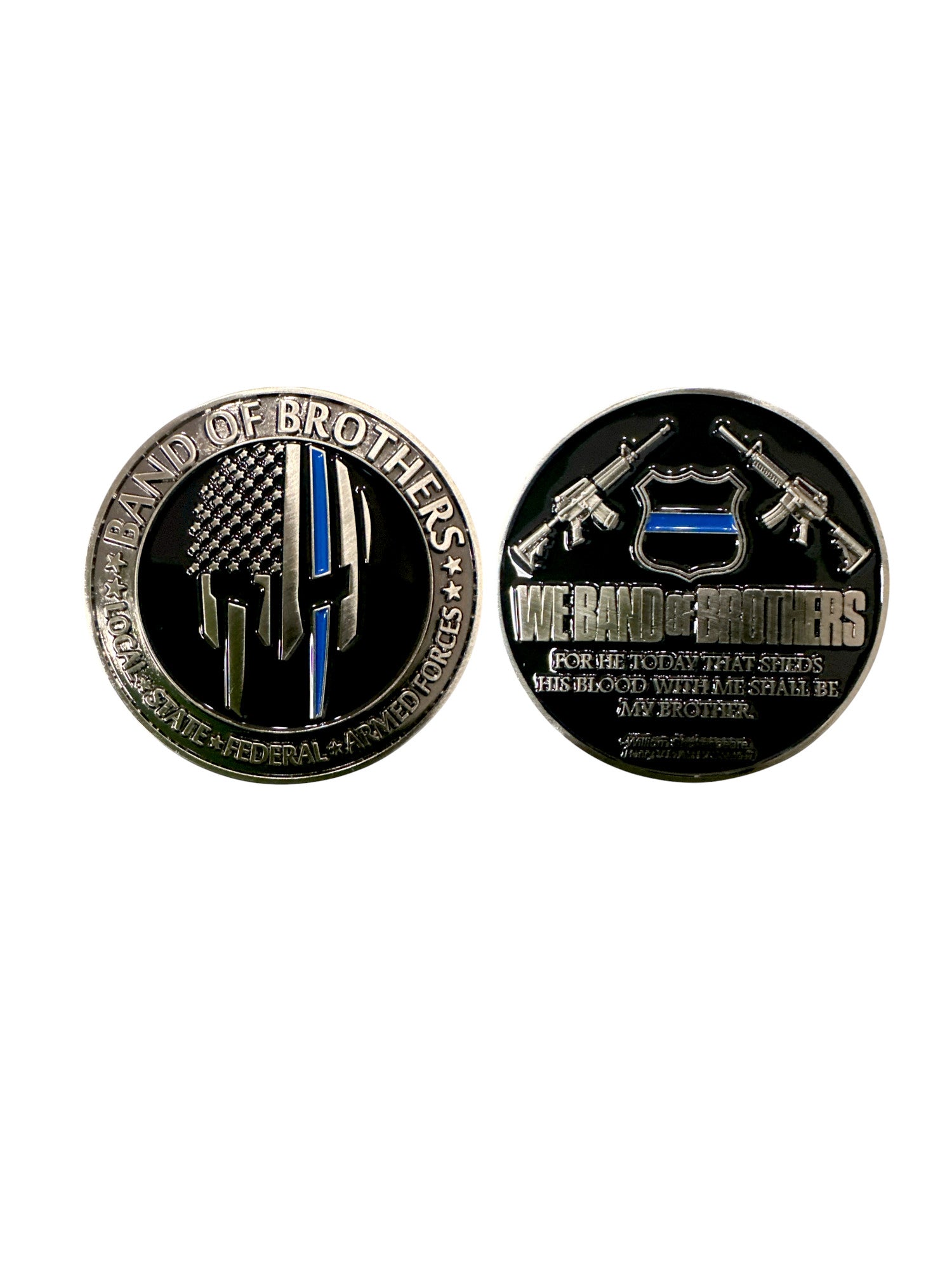CHALLENGE COINS – Sally's Cop Shop
