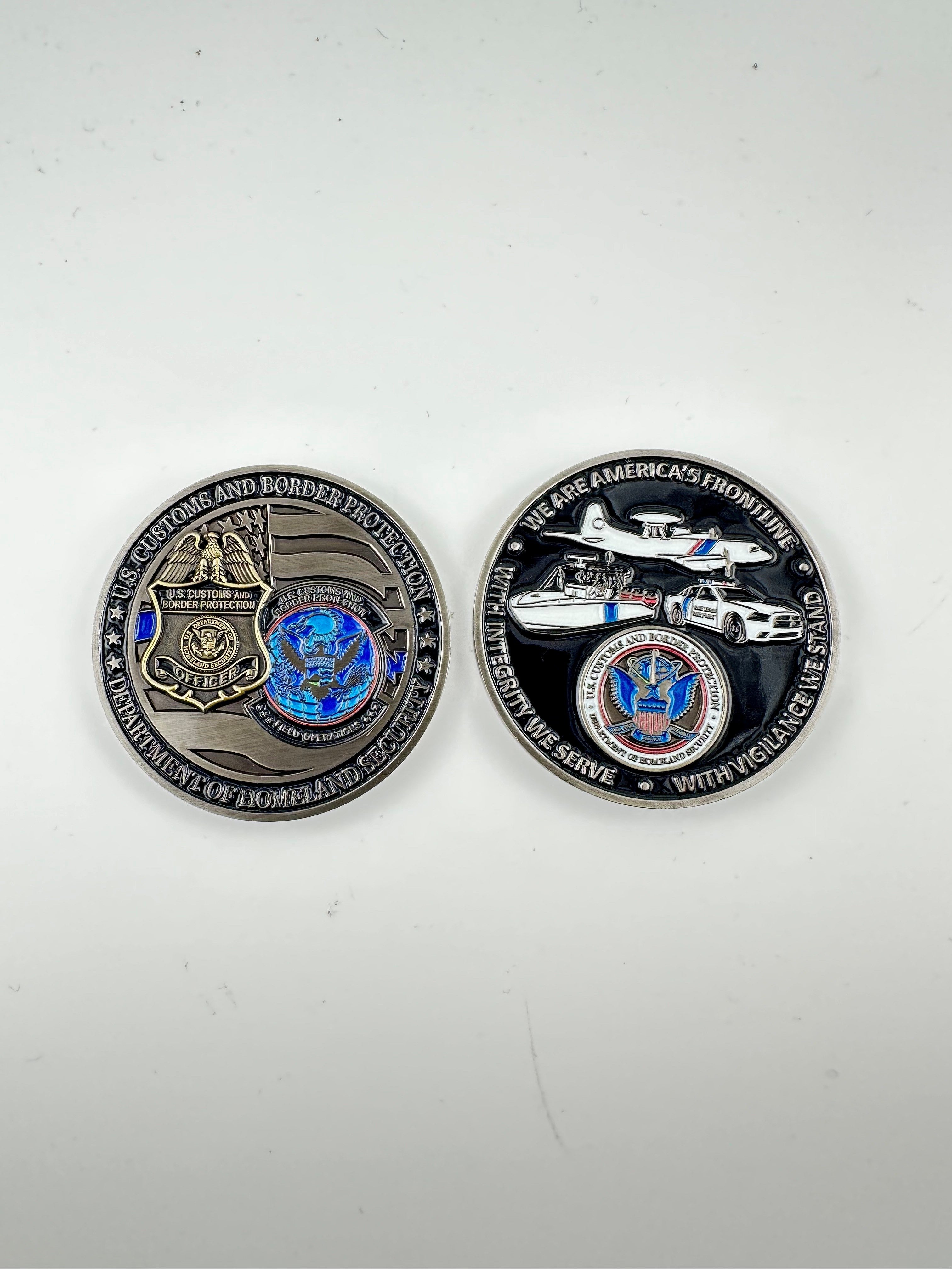 CBP CHALLENGE COIN – Sally's Cop Shop