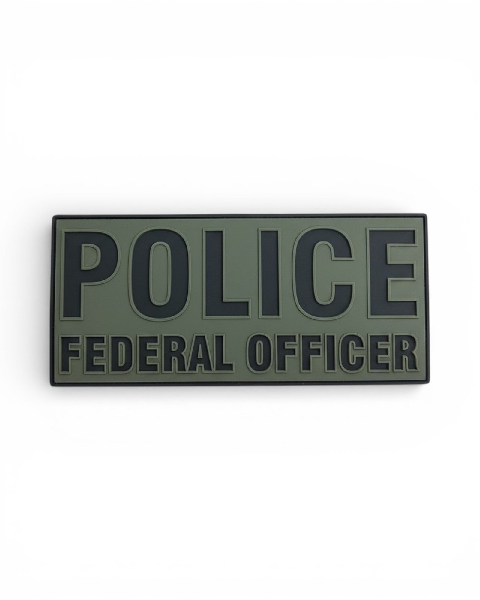 NEW! PVC POLICE FEDERAL OFFICER 9"X4" – Sally's Cop Shop