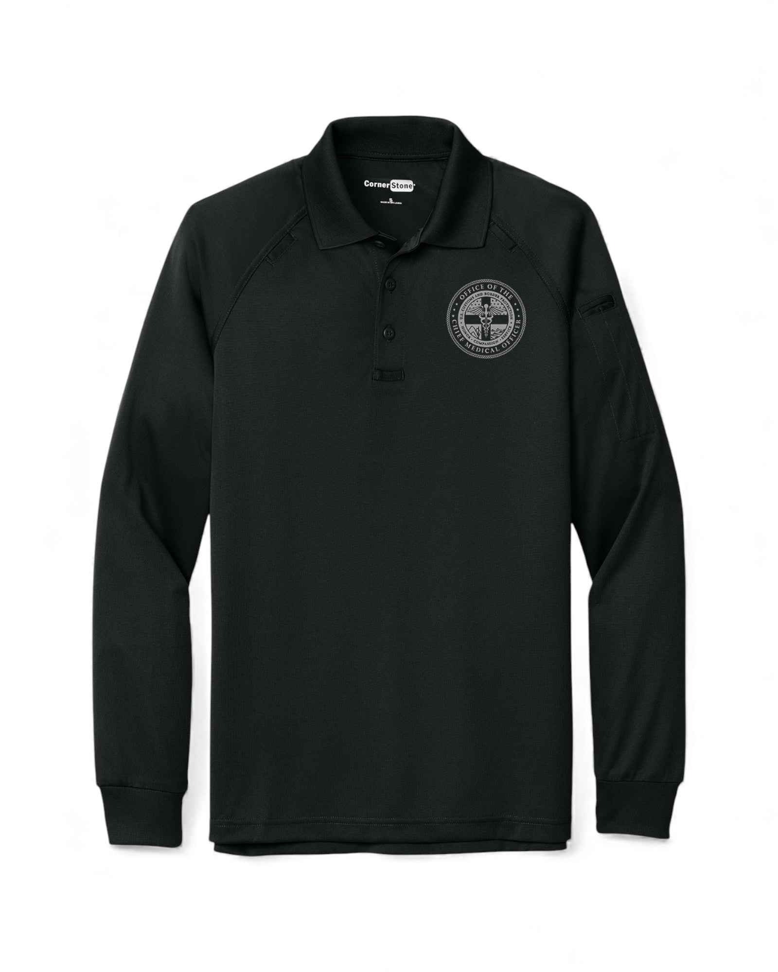 MEN'S CBP OCMO POLO-CS410LS – Sally's Cop Shop
