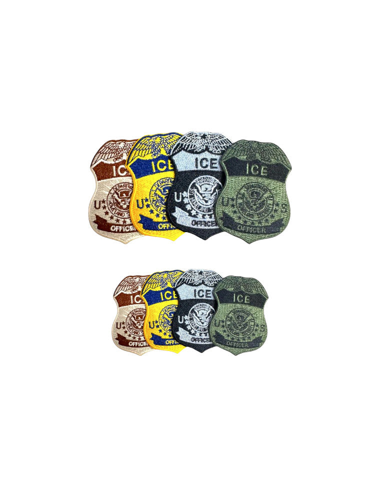 ICE OFFICER BADGE PATCH – Sally's Cop Shop