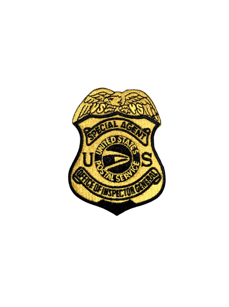 POSTAL OIG GOLD BADGE PATCH – Sally's Cop Shop
